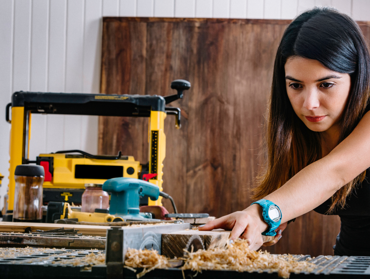 Women Working With Wood